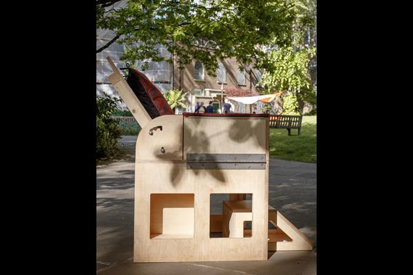 Installation at Postman’s Park explores accessibility in public spaces ...
